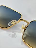 China Rectangle Metal PR D54S Sunglasses, Unisex Retro Slim Rectangular Frame UV400 Gradient & Solid Tint Lens Designer Fashion Shades for Driving Travel Prescription for sale