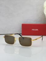China Rectangle Metal PR D54S Sunglasses, Unisex Retro Slim Rectangular Frame UV400 Gradient & Solid Tint Lens Designer Fashion Shades for Driving Travel Prescription for sale