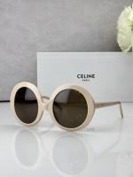 China Women Retro Large Round Sunglasses, Thick Acetate Bold Circle Frame UV Protection Shades, Trendy Designer Style Statement Sunglasses for Holiday Daily Wear CL40345 for sale