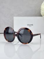 China Women Retro Large Round Sunglasses, Thick Acetate Bold Circle Frame UV Protection Shades, Trendy Designer Style Statement Sunglasses for Holiday Daily Wear CL40345 for sale