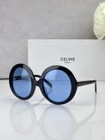 China Women Retro Large Round Sunglasses, Thick Acetate Bold Circle Frame UV Protection Shades, Trendy Designer Style Statement Sunglasses for Holiday Daily Wear CL40345 for sale