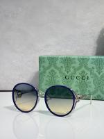 China Vintage Round Oversized Sunglasses for Women, Luxury Designer Metal Frame Sun Glasses with Interlocking G Logo, UV400 Gradient Lens Fashion Eyewear for Travel Party Daily Wear GG1622 for sale