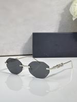 China Rimless Octagon Sunglasses for Women, Luxury Gold Metal Frame Gradient Lens Designer Brand Sunglasses, Vintage Irregular Cut Rimless Sun Glasses UV400 Protection Fashion Eyewear for Party Travel for sale