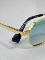 China DIT POETICON-TWO DTS179 Luxury Retro Octagonal Sunglasses Men Women, Small Polygon Metal Frame UV400 Protection Gradient Tinted Lens Handmade Fashion Sunglasses for Daily Wear, Driving, Vacation for sale