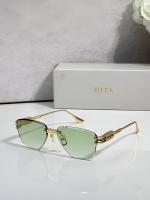 China Luxury Frameless Cut Edge Sunglasses for Men Women, Retro Geometric Rimless Metal Temple Sunglasses, UV400 Gradient Color Lens, High-end Fashion Street Style Eyeglasses for Party Driving DTS197 for sale