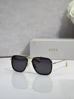 China Vintage Double Bridge Square Aviator Sunglasses, Luxury Designer DIT Inspired Sun Glasses, UV Protection Polarized Lenses, Thin Metal Temple Acetate Rim Eyewear for Men Women Streetwear Prescription for sale