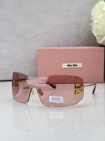 China Prescription Oversized Rimless Wrap Sunglasses for Women, Y2K Large One Piece Lens Shield Sun Glasses, Luxury Metal Logo Decor UV400 Protection Trendy Fashion Shades for Beach Travel Streetwear for sale