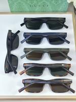 China Men Women Retro Rectangle Acetate Sunglasses Luxury Designer UV400 Protection Square Shades Classic Web Stripe Logo Eyewear for Driving Travel GG1986SA for sale