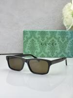 China Men Women Retro Rectangle Acetate Sunglasses Luxury Designer UV400 Protection Square Shades Classic Web Stripe Logo Eyewear for Driving Travel GG1986SA for sale