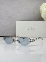China Y2K Futuristic Star Rimless Sunglasses for Women | Retro Oval Cat‑Eye Frameless Sun Glasses, Ultra‑Light Titanium Temple Streetwear Party Shades, 4 Lens Color Options for sale
