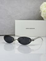 China Y2K Futuristic Star Rimless Sunglasses for Women | Retro Oval Cat‑Eye Frameless Sun Glasses, Ultra‑Light Titanium Temple Streetwear Party Shades, 4 Lens Color Options for sale