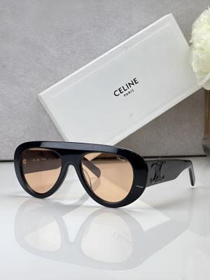 China Women Oversized Pilot Sunglasses Luxury Triomphe Embossed Logo Thick Acetate Frame Vintage Top‑Bar Aviator Sunglasses UV400 Gradient Lens Fashion Designer‑Style Shades for Women Street Beach Wear for sale