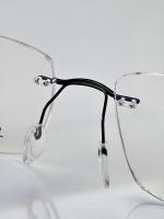 China Silhouet Style Screwless Rimless Titanium Eyeglass Frame Ultra Light Frameless Men Business Prescription Optical Eyewear 3 Colors Available Prescription for sale