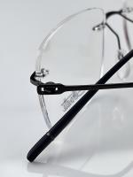 China Silhouet Style Screwless Rimless Titanium Eyeglass Frame Ultra Light Frameless Men Business Prescription Optical Eyewear 3 Colors Available Prescription for sale
