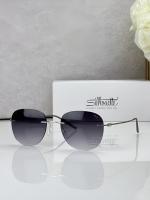 China Style Rimless Titanium Sunglasses Unisex Ultra Light Polygon Polarized Sunglasses UV400 Gradient Lens Anti Glare Driving Outdoor Sun Shades for Men Women Prescription for sale