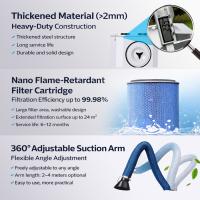 China Industrial Welding Fume Extraction System Welding Smoke Exhaust Dust Collector for Welding Workshop for sale