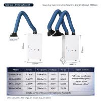 China Industrial Welding Fume Extraction System Welding Smoke Exhaust Dust Collector for Welding Workshop for sale