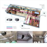 China Metal Pressurized Fresh air Duct Pipe Fan Ventilation Unit Ducted Ventilation System for sale