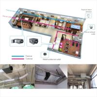 China Quite Cabinet-type Duct Centrifugal Fan Ventilator Purification Fresh air Ventilation for sale