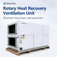China Compact 1000-30000m3/h Rotary Heat Recovery Ventilator with Electric Heater and Modular Design for sale