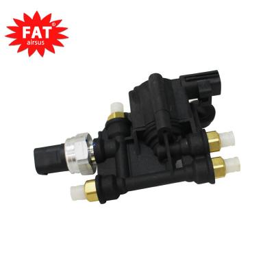 China Front Air Suspension Compressor Valve Block For Land Rover Sport LR3 LR4 Air Suspension Reservoir Valve Block RVH000046 for sale