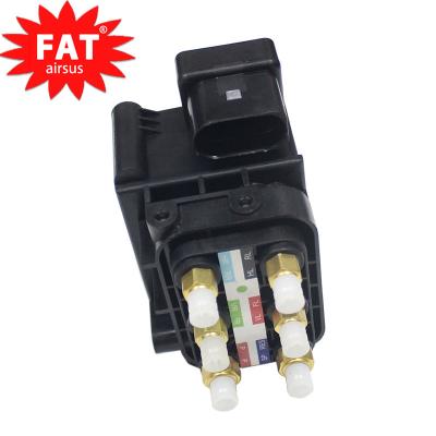 China Air Suspension Solenoid Valve Block For AUDI A8 D4 4H A7 S7 RS7 A7 Air Pump Supply Valve 4H0616013 4H0616013A for sale
