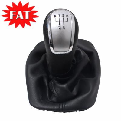 China Five Speed Car Gear Shift Knob With Giator Leather Boot For Skoda Fabia MK1 1999-2007 Lever Gaiter Boot 6Y0711113H for sale