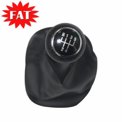 China 5 Speed Car Gear Shift Knob With Giator Leather Boot For Seat Leon 1999-2006 12mm Hole Gear Lever Gaiter Boot 1J0711113 for sale