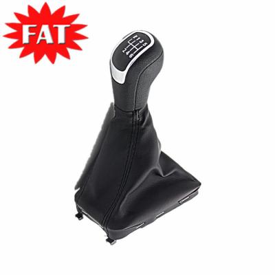 China Airsusfat 6 Speed Car Gear Shift Knobs With Giator Leather Boot For Skoda Octavia 2 Skoda Superb 3T0711113B for sale