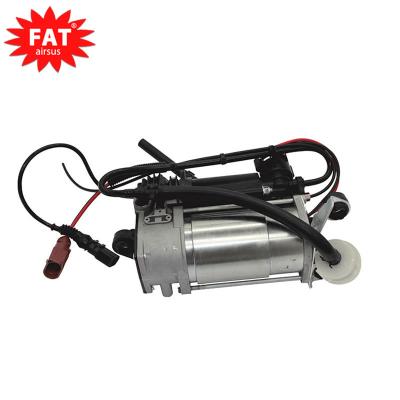 China Audi A6 C6 4F Allroad Avant Air Suspension Compressor With Valve Bracket 4F0616005E 4F0616005F for sale