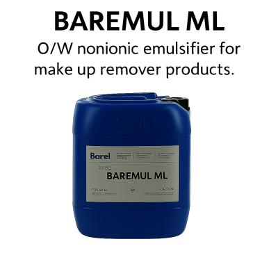 China BAREMUL ML O/W Cosmetics Emulsifier For Spray Make P Remover Products for sale