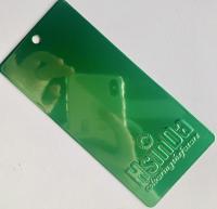 China Illusion Color Super Chrome Dry Plating Green Electrostatic Powder Coating Spray Paint for sale