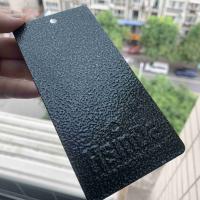 China Silver Black Powder Coating with Hammer Texture for Electrostatic Spray Applications in Customization Color, Corrosion Resistant and UV-Resistant for sale