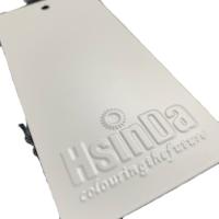 China Hsinda RAL/PANTONE White Matt Smooth Polyester Powder Coating For Furniture Industry for sale