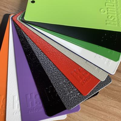 China RAL K7 Color Moire Shagreen Powder Coating for Metal and Furniture with 180-200℃ Curing Electrostatic Spray Paint for sale