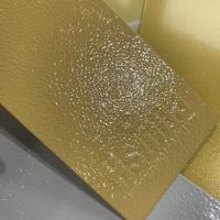 China RAL1024 Caterpillar Yellow Equipment Polyester Powder Coating Spray Paint for sale