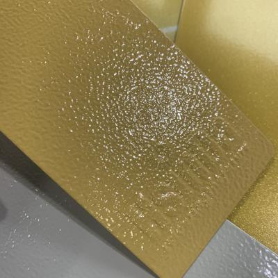 China RAL1024 Caterpillar Yellow Equipment Polyester Powder Coating Spray Paint for sale
