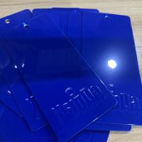 China RAL5002 Azul Blue Gloss Powder Coating High Quality Paint for sale