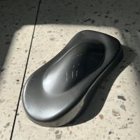 China Mirror Chrome Black Powder Coating Smoked Chrome Powder Coat for sale