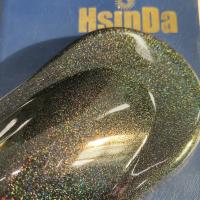 China Chameleon Powder Coating with Color-Shifting Effect for UV Stable Electrostatic Spraying for sale
