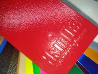 China Heat Resistant Wrinkle Red epoxy polyester Powder Coating for Firefighting Equipment for sale