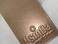 China Durable Metallic Brown Powder Coating For Building Piant for sale