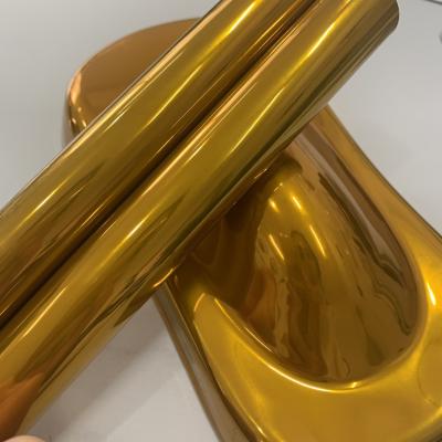 China Double Layer Dry Plating Clear Candy Gold Powder Coating Weather Resistant High Transparency for sale