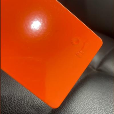 China Orange Color Chemical Resistant Performance Electrostatic Powder Coating for Bicycle Sports Equipment for sale