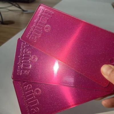 China Glimmering Pink Polyester Powder Coating for Electronics Automotive Interiors UV and Moisture Resistant for sale