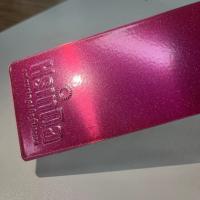 China Glimmering Pink Polyester Powder Coating UV and Moisture Resistant for Electronics and Automotive Interiors for sale