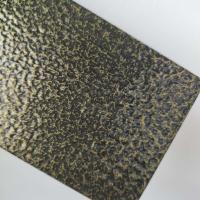 China Anti rust  Antique Brass Gold Hammer hybid Powder Paint for Carbon Steel Shelf Polyester Powder Coating for sale