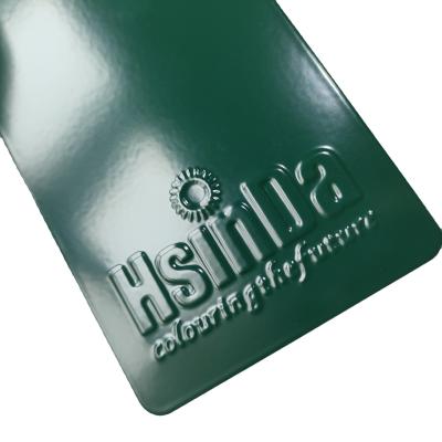 China Enduring Ral6005 Moss Green Polyester Powder Coating for Tables and Garden Furnitures for sale