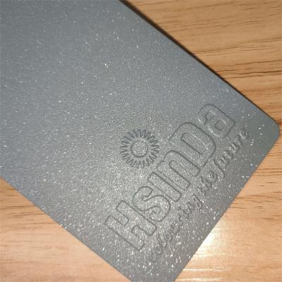 China High Gloss Durable Sandy with Metallic Gray Epoxy Polyester Powder Paint for Decoration and Appliances for sale
