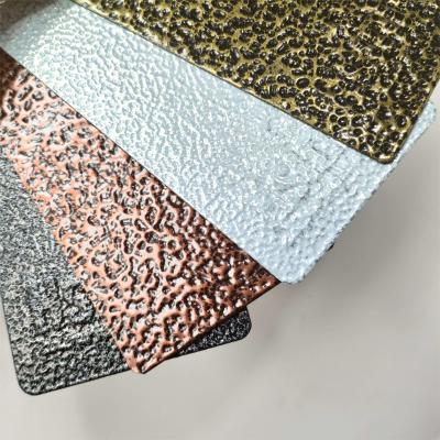 China Customized Hammer Tone Powder Coating For Covering Inperfections In Metal Fabrication for sale